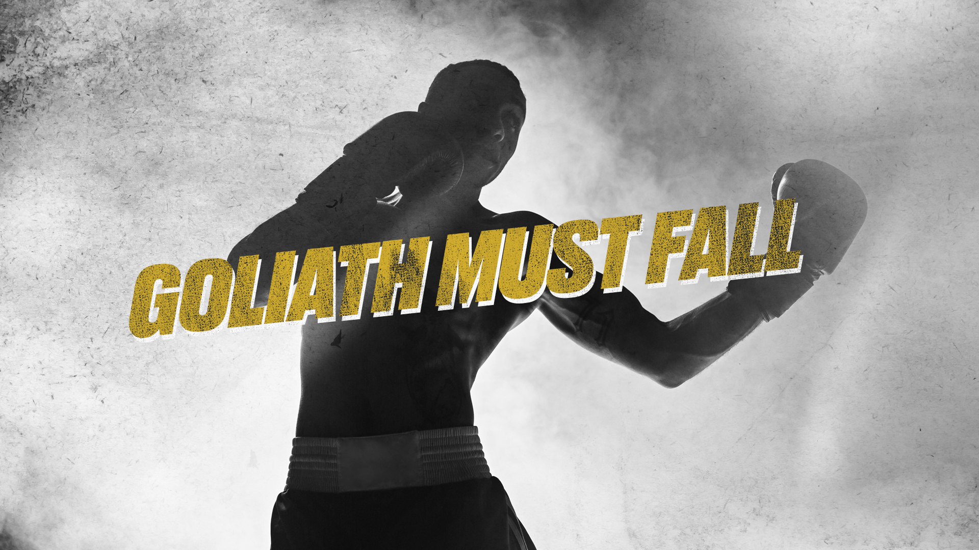 Goliath Must Fall | Creative | Rock City Church | Free Church Resources ...