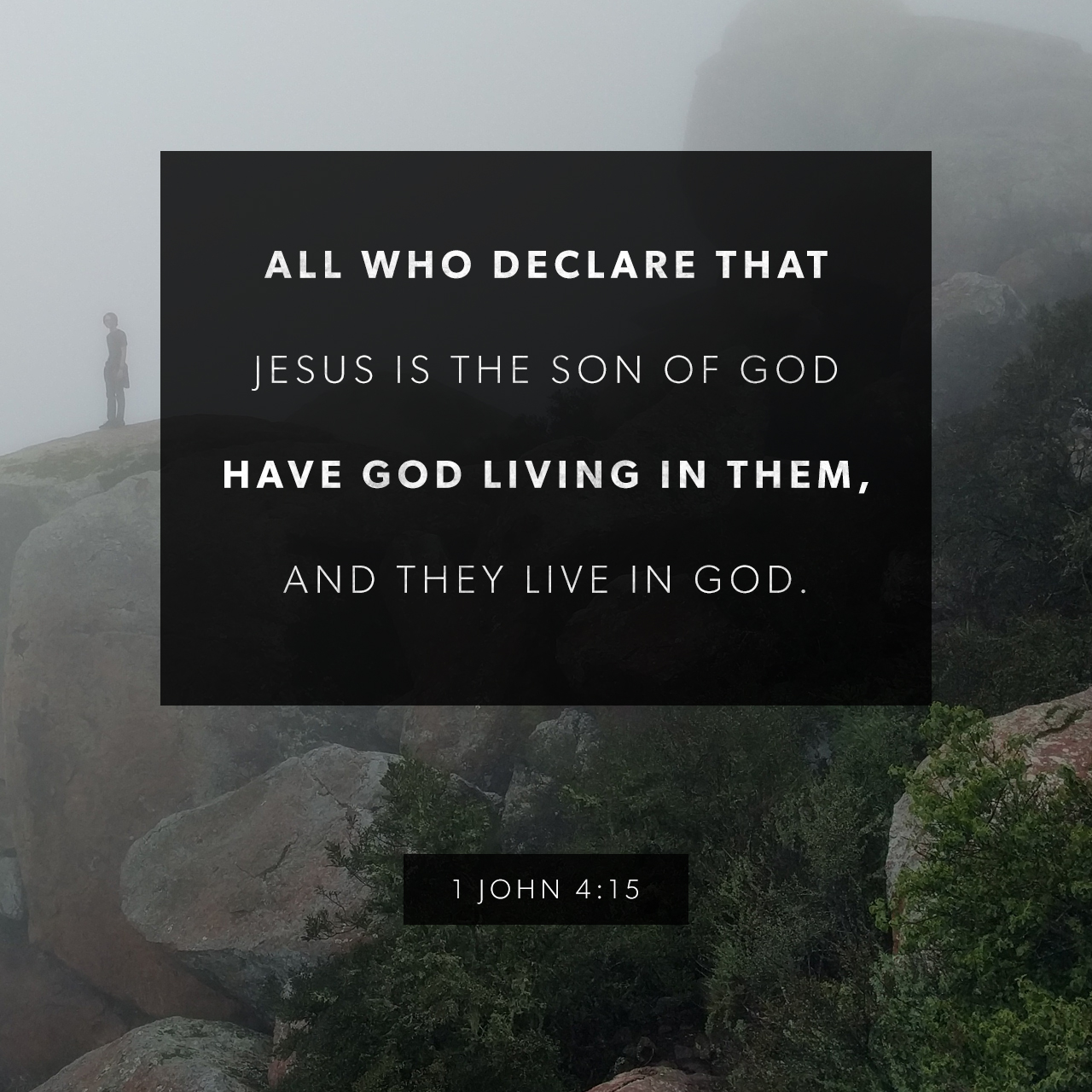 1 John 4 15 Creative Scripture Art Free Church Resources From